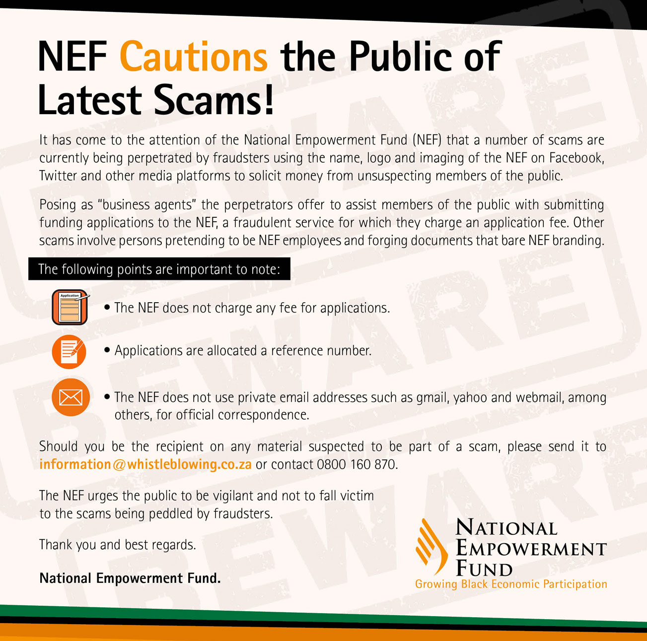 National Empowerment Fund | Growing Black Economic Participation