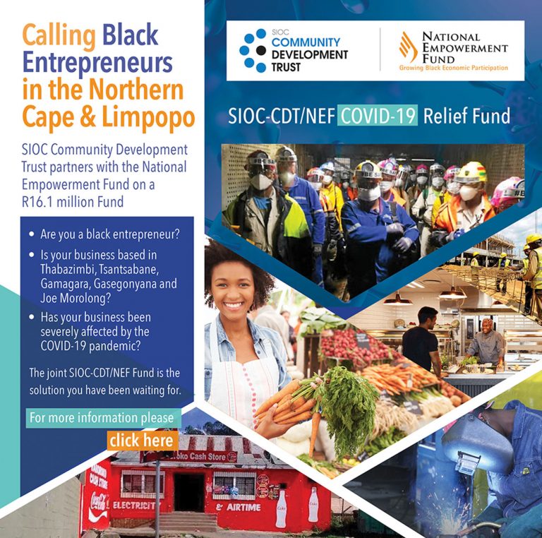 SIOC-CDT/NEF - National Empowerment Fund